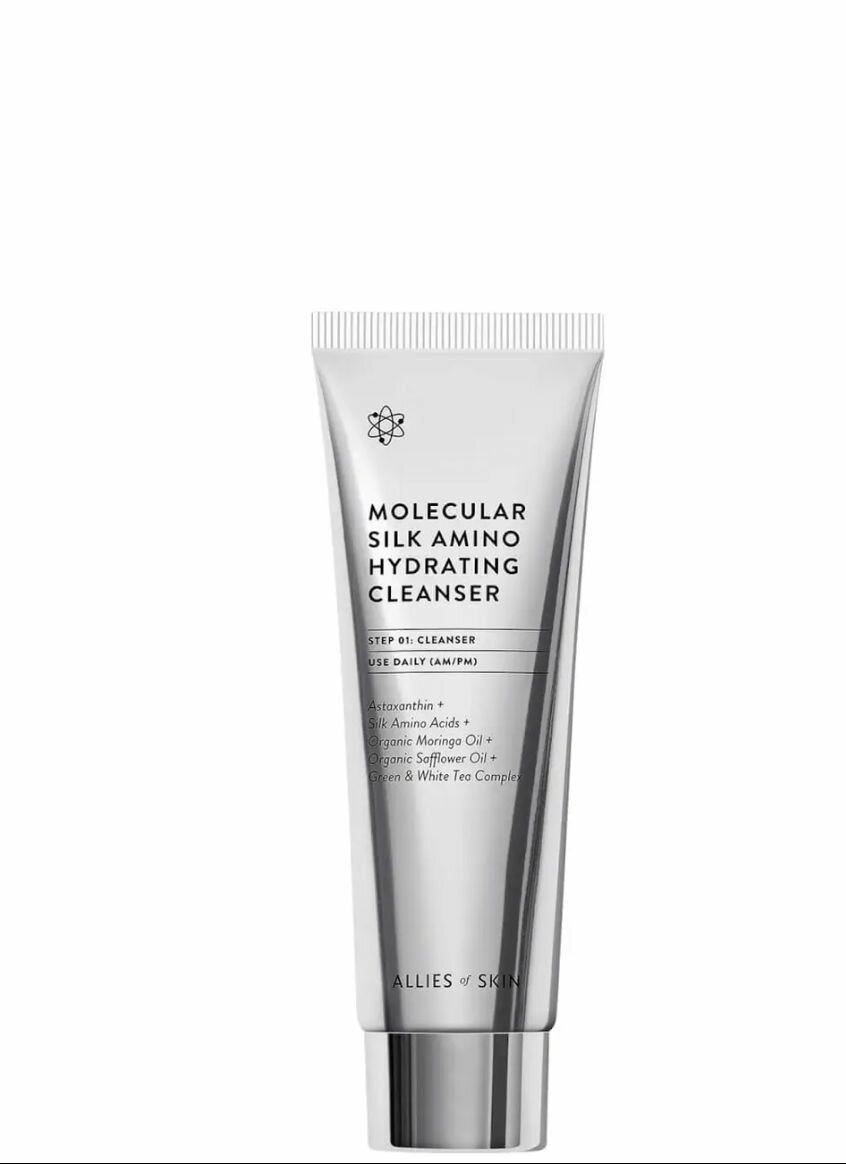 Allies of Skin TRAVEL Молекулярное очищающее средство Molecular Silk Amino Hydrating Cleanser (25ml)