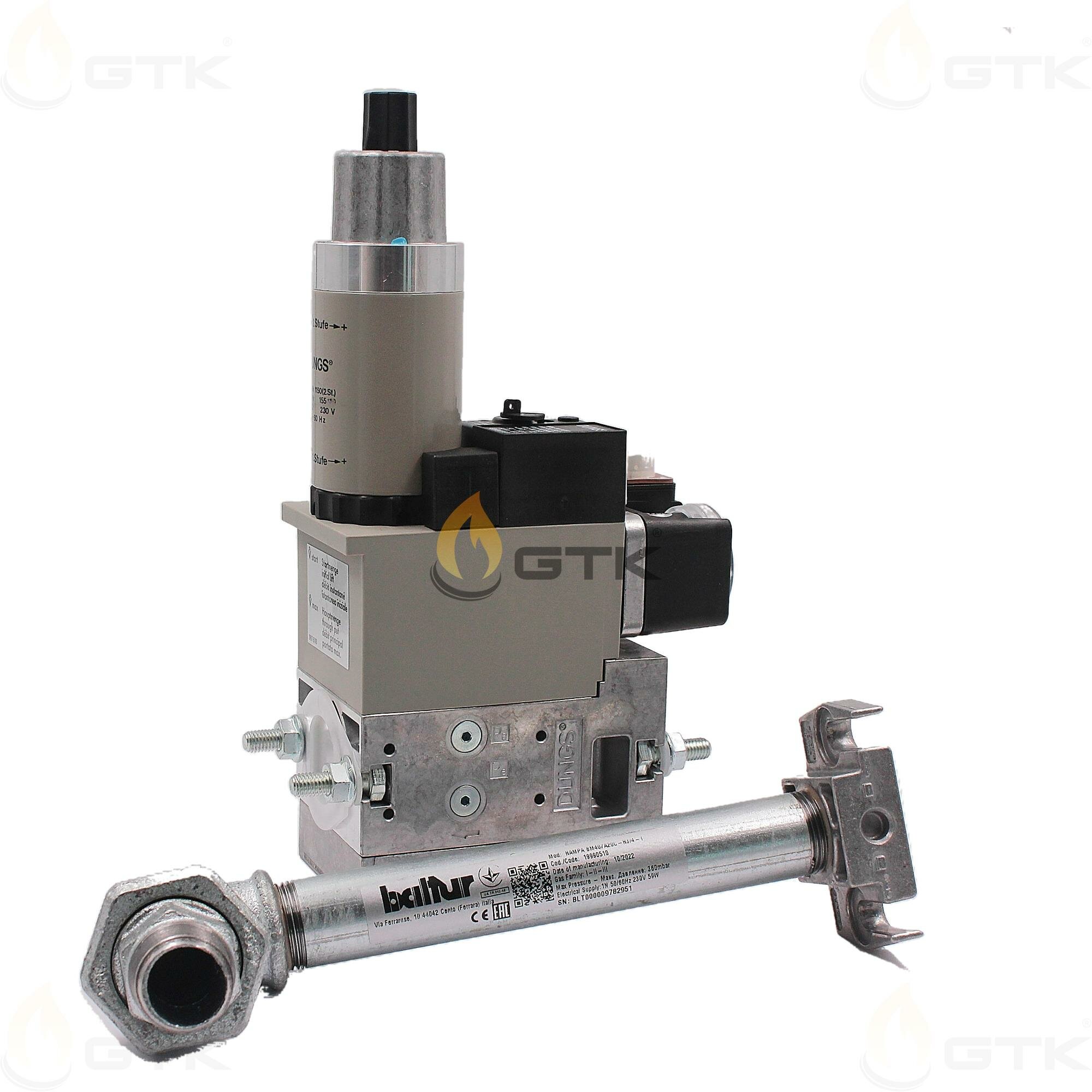 Газовая рампа Baltur BM407 A20C R3/4-T, арт: 19990510