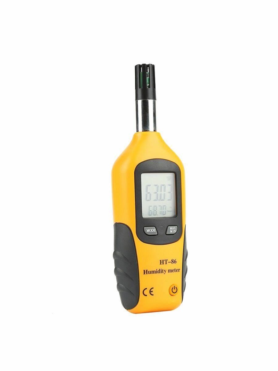 Цифровой термометр с влажной колбой, гигрометр, измеритель температуры точки росы, высокая точность показаний 0,1 C/0,2 F, многофункциональное устройство 3-в-1