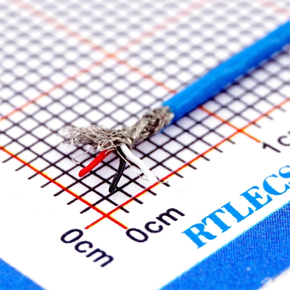 5 20 50 метров Сверхтонкий 3-жильный микро-кабель AWG 34 электронный провод внешний диаметр 1,2 мм экранированный 3-проводник из луженой меди