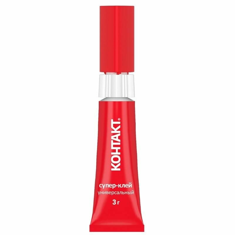 Клей специальный Контакт эпоксидный, прозрачный, 12 мл (12052)