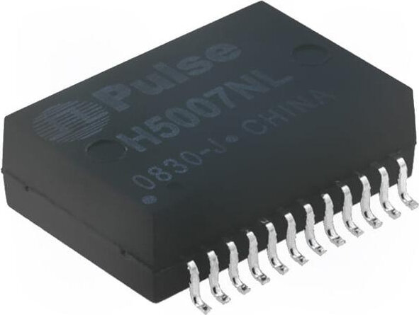 Трансформатор PULSE H5007NL Трансформатор: LAN SMD 0-70 град. C 1дБ Кол-во портов: 1 1шт