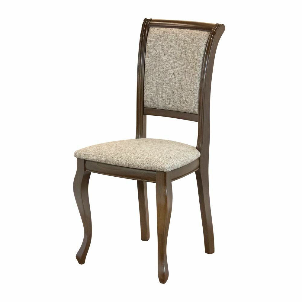 Стул деревянный румба, массив бука, темный орех, коричневый