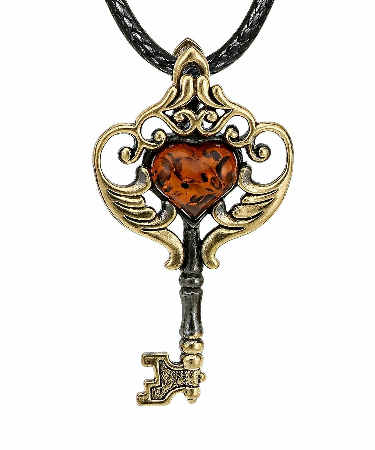 Подвеска, янтарь