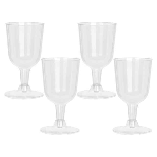 Пластиковые бокалы для вина Кристи, 4 шт, 160 мл, Koopman, 178000610