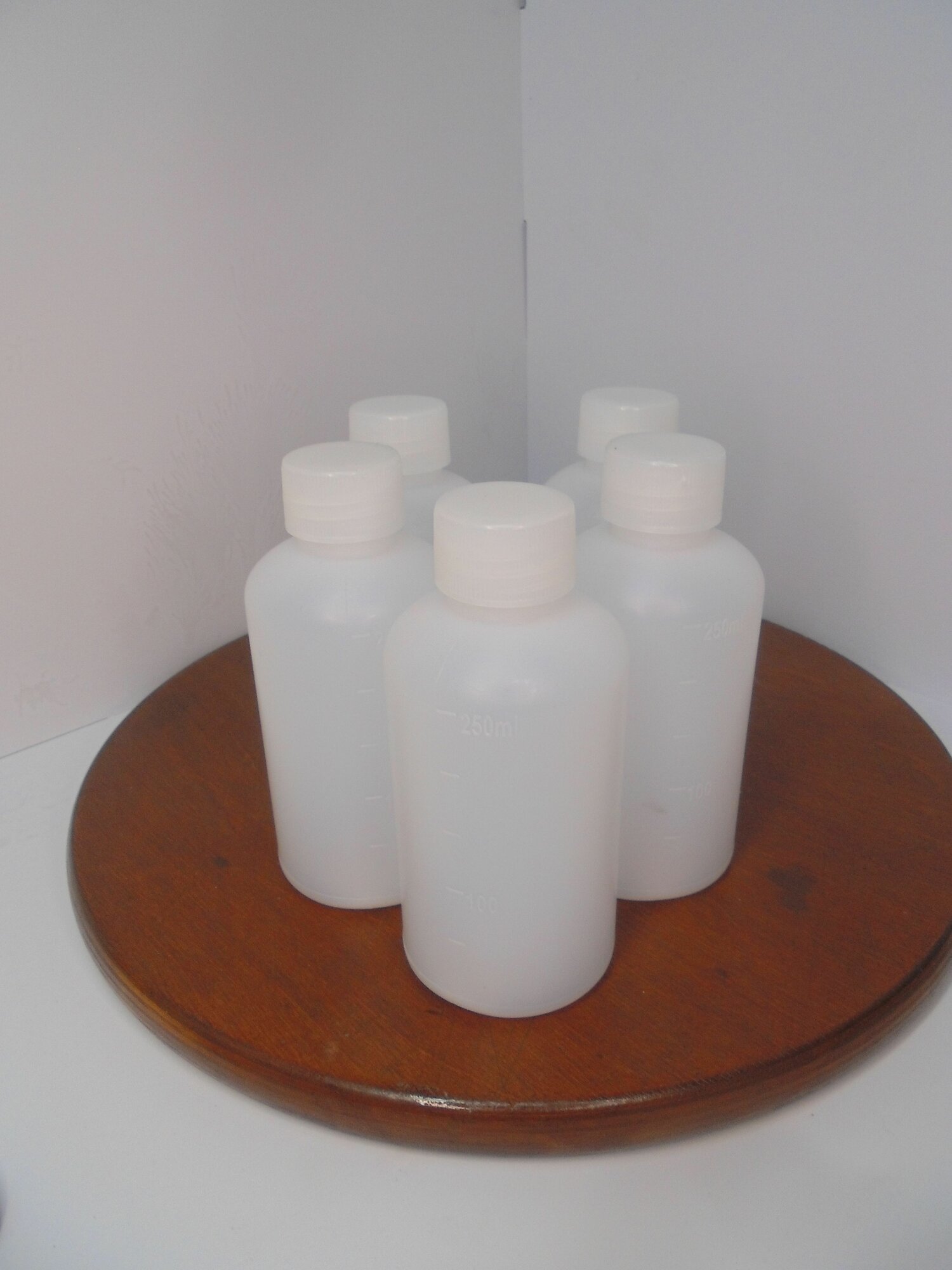 Бутылка ПЭ, 250 мл. 5 шт