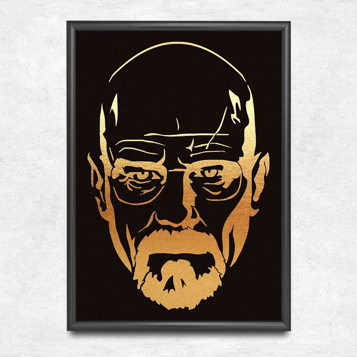 Постер Во все тяжкие / Плакат Breaking Bad Уолтер Уайт / Хайзенберг картина на стену