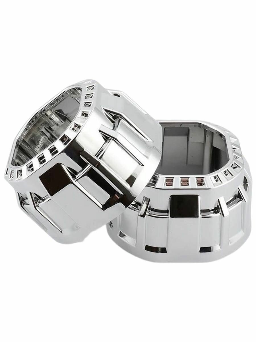 Маски бленды для линз 2.5 дюйма №101 (комплект 2шт) / для установки в фары