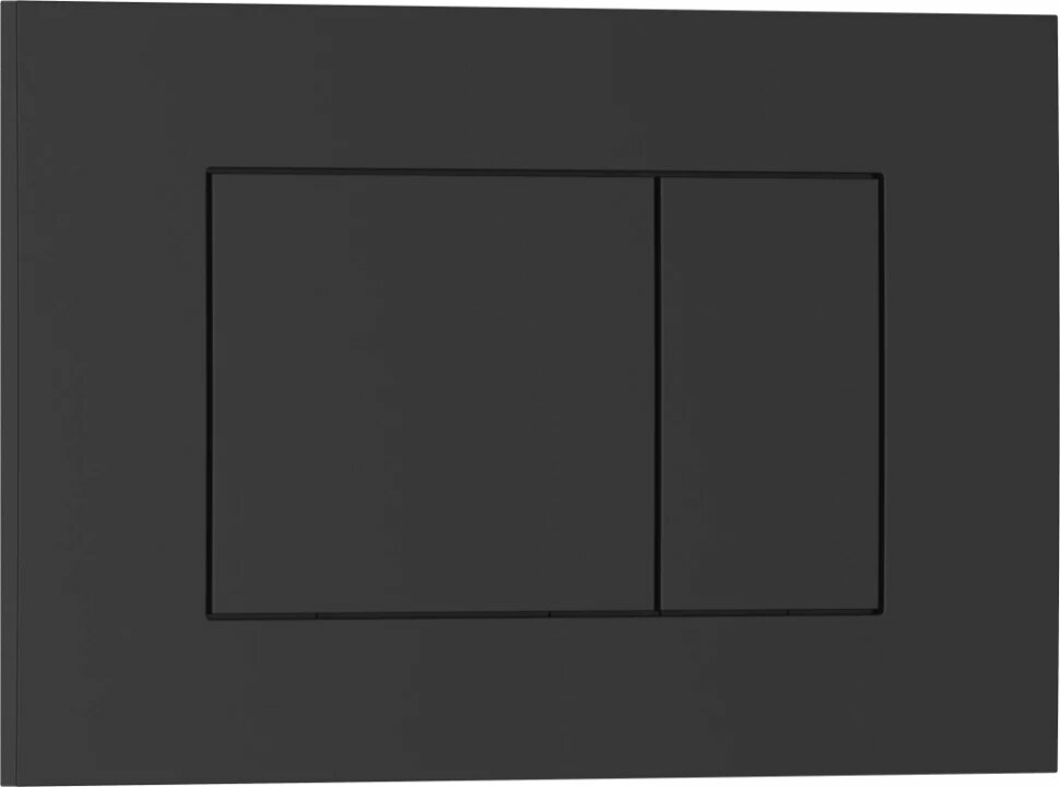 Кнопка смыва Iberica Blanca Esti-S IB. B085.002.000 для инсталляции, черный матовый