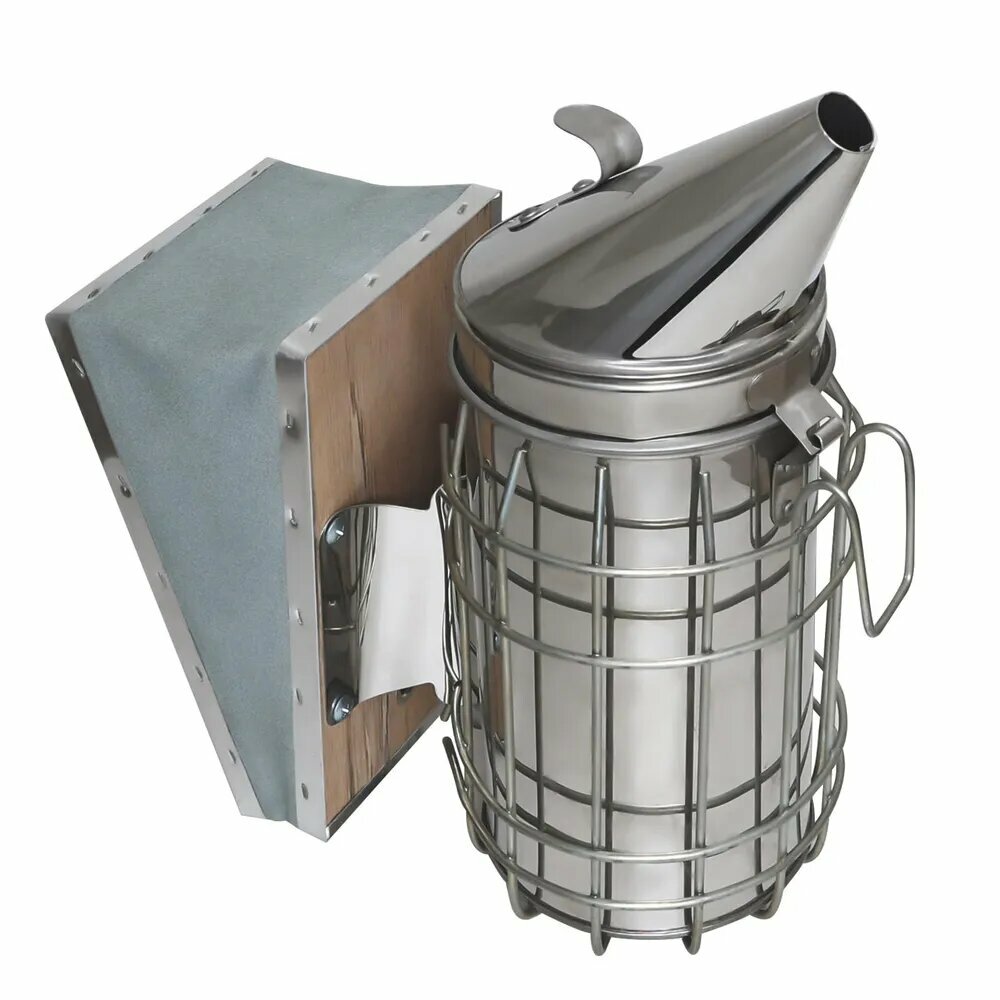 Дымарь из нержавеющей стали с защитой от ожогов для пчеловода пчеловодный