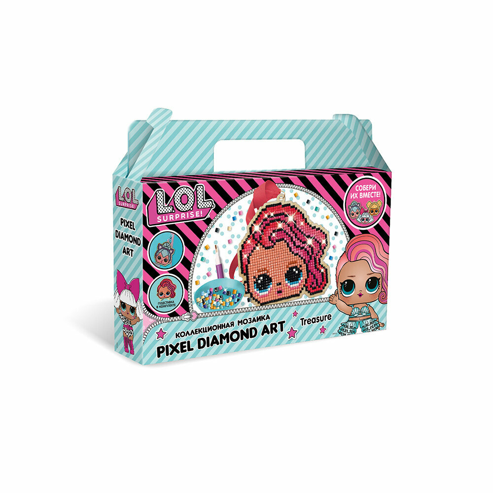 L.O.L surprise Мини-мозаика на магните "Treasure" W0459-FD37 - развивающая игрушка для детей