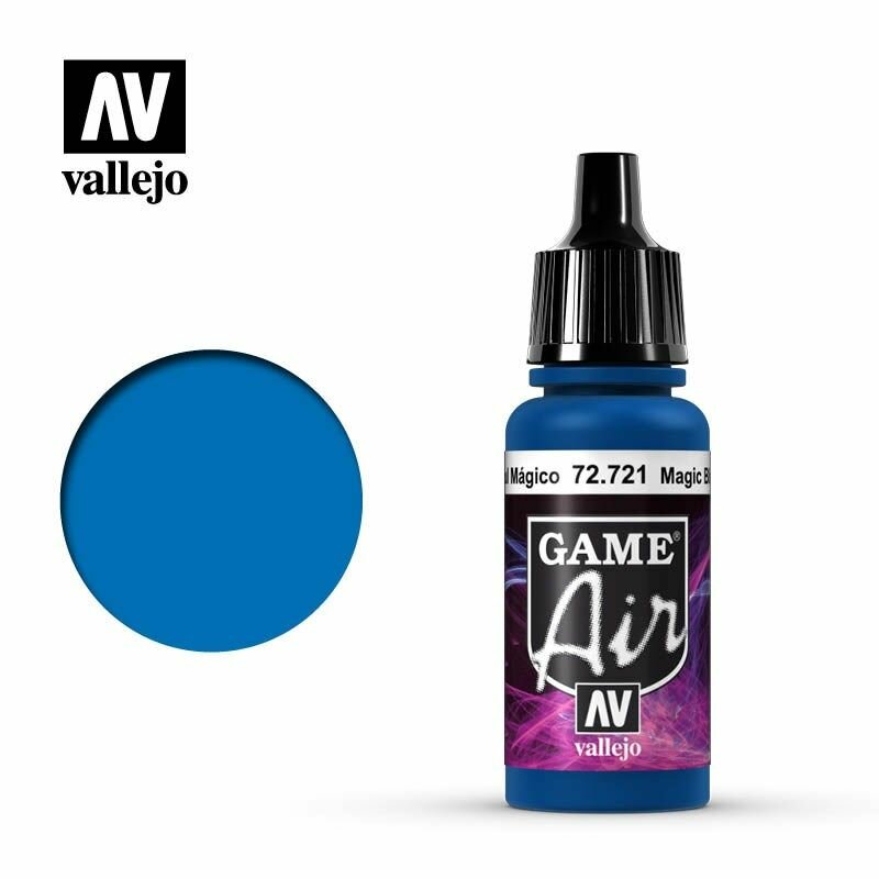 Краска для аэрографа 72721 Game Air - Magic Blue Vallejo 72721