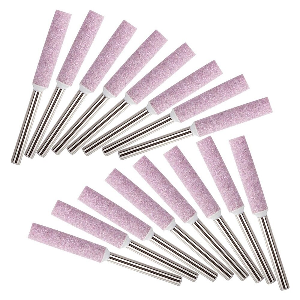 Набор из 16 алмазных точильных камней 48 мм для заточки цепных пил и металлических инструментов — быстрая заточка