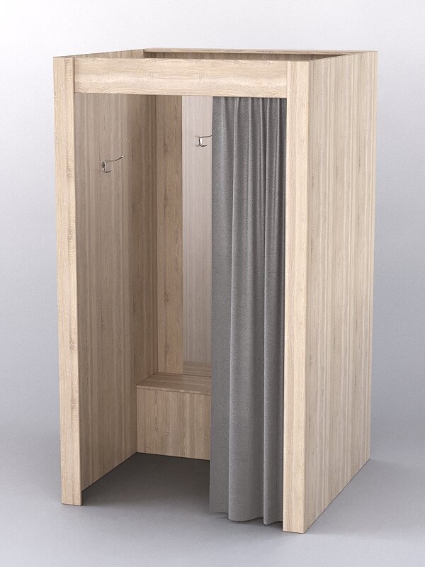 Примерочная "модерн" №1А, Дуб Сонома. Производитель товара - компания Westcom.