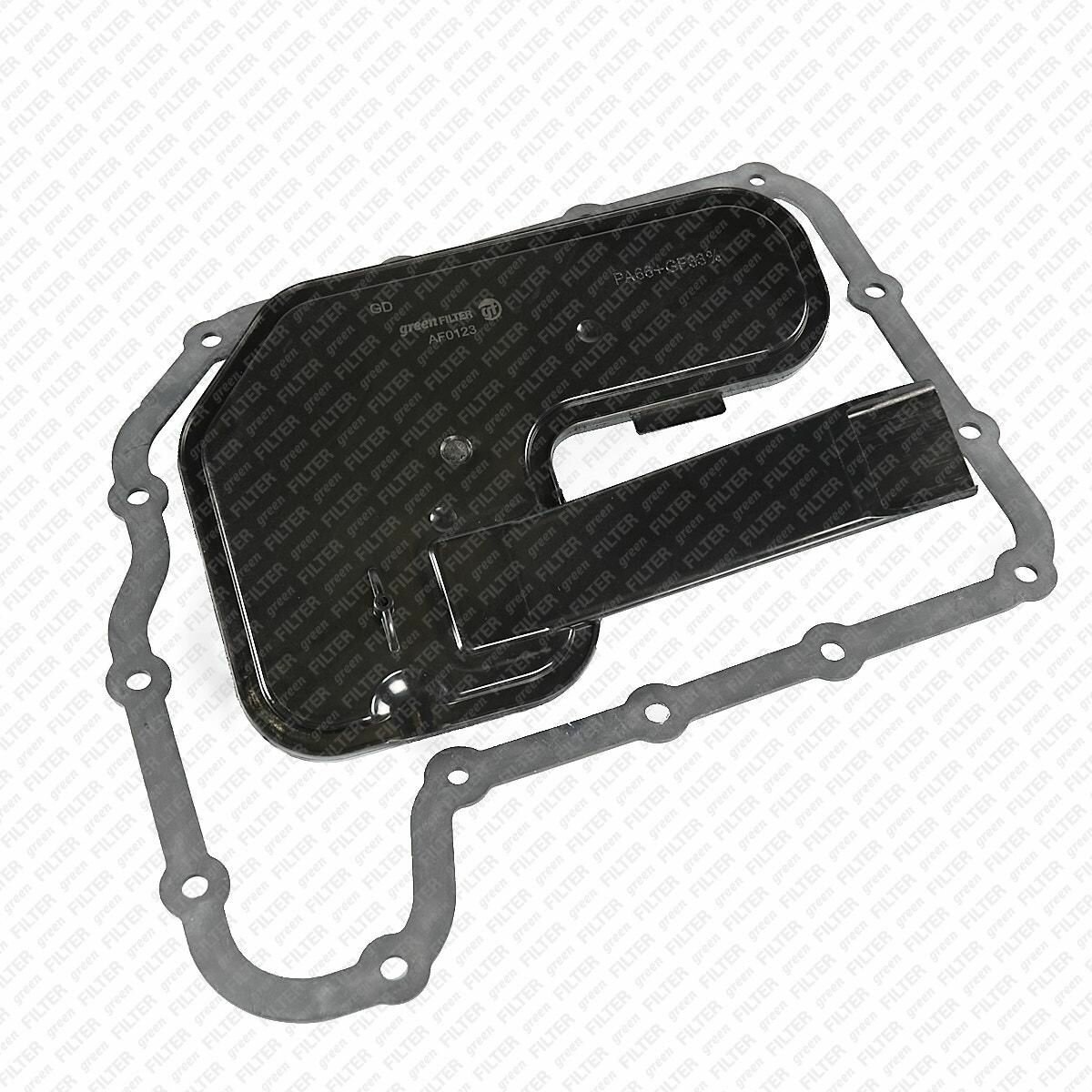 Фильтр АКПП с прокладкой для Форд Кугар, Маверик, Мондео 1, 2, 3 AF0123 GREEN FILTER