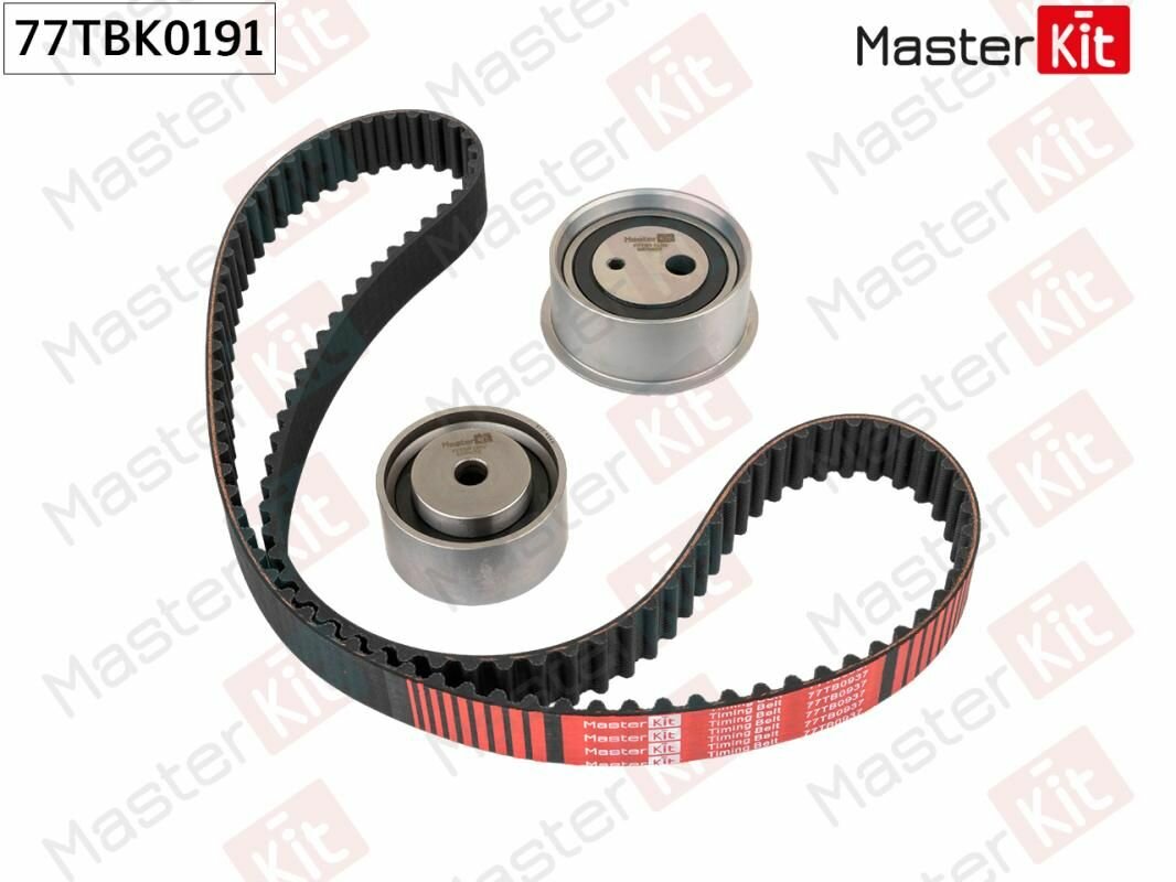 Ремень ГРМ, комплект для Хендай Элантра, Лантра 2, Туксон, КИА Каренс 2, Церато 77TBK0191 MASTERKIT
