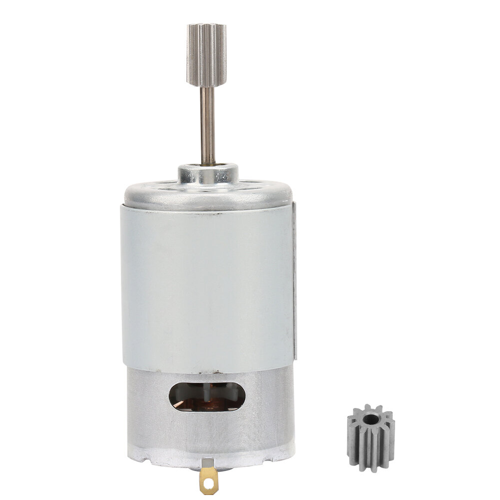 Высокоскоростной микромотор 12 В RS550 для электромобилей и детских мотоциклов, долговечный, 550-10000 об/мин, замена штатного двигателя.