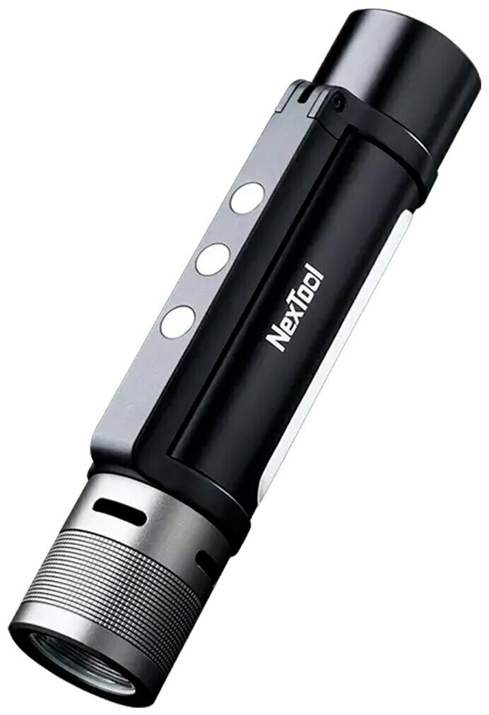 Фонарик NexTool Outdoor 6 in 1 Thunder Flashlight (NE20030), черный