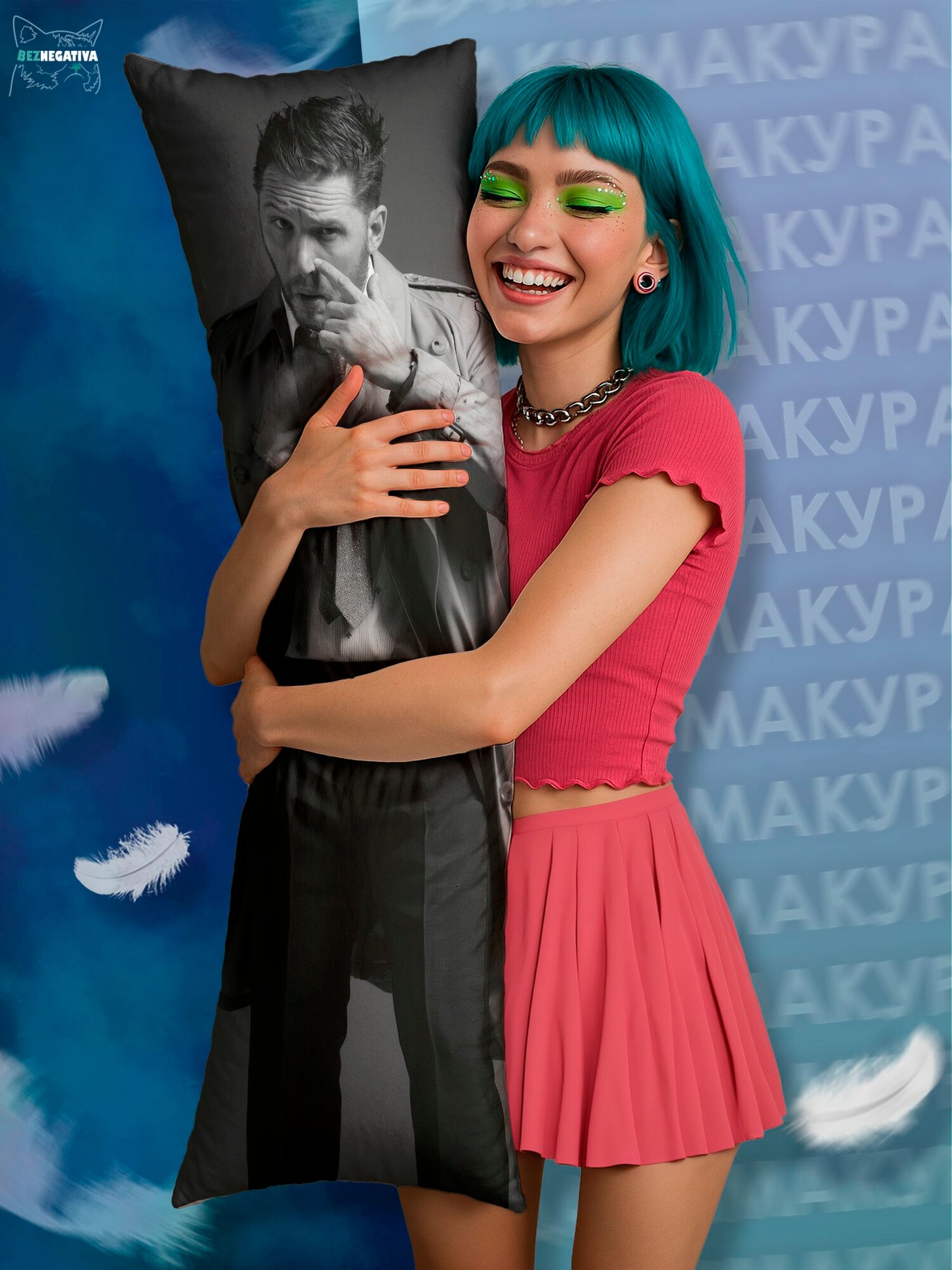 Подушка дакимакура Том Харди