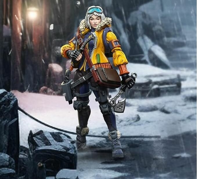 Фигурка Warhammer 40K : 1/18 Oktavia Grimsdottir lcebreaker's Harpooner (Гарпунер ледокола)