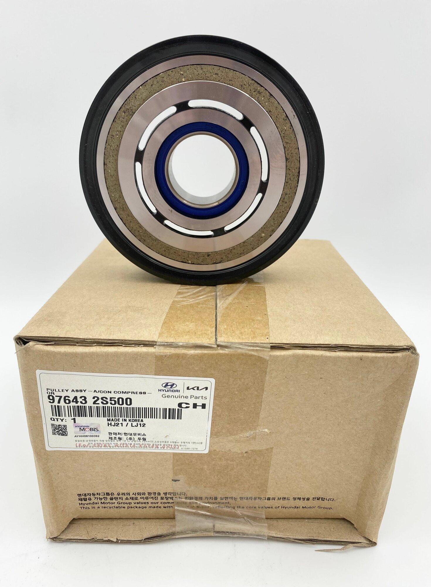 Муфта компрессора кондиционера Kia Sorento (XM, UM) Mobis 976432S500 для Hyundai-KIA