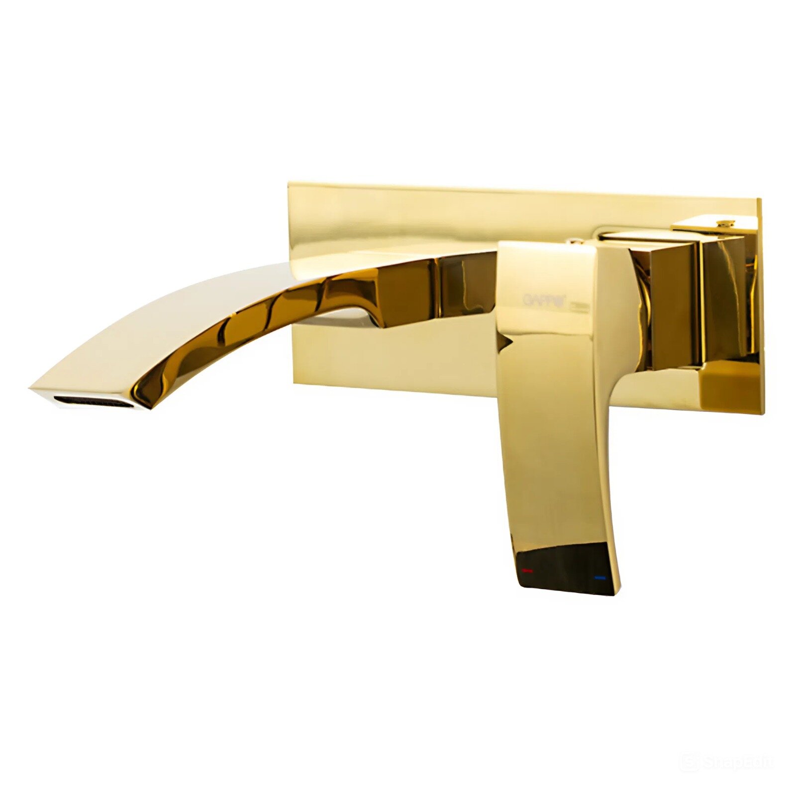 Смеситель для раковины, высокий Gappo G1KG00NP7-WY23EY, золотой