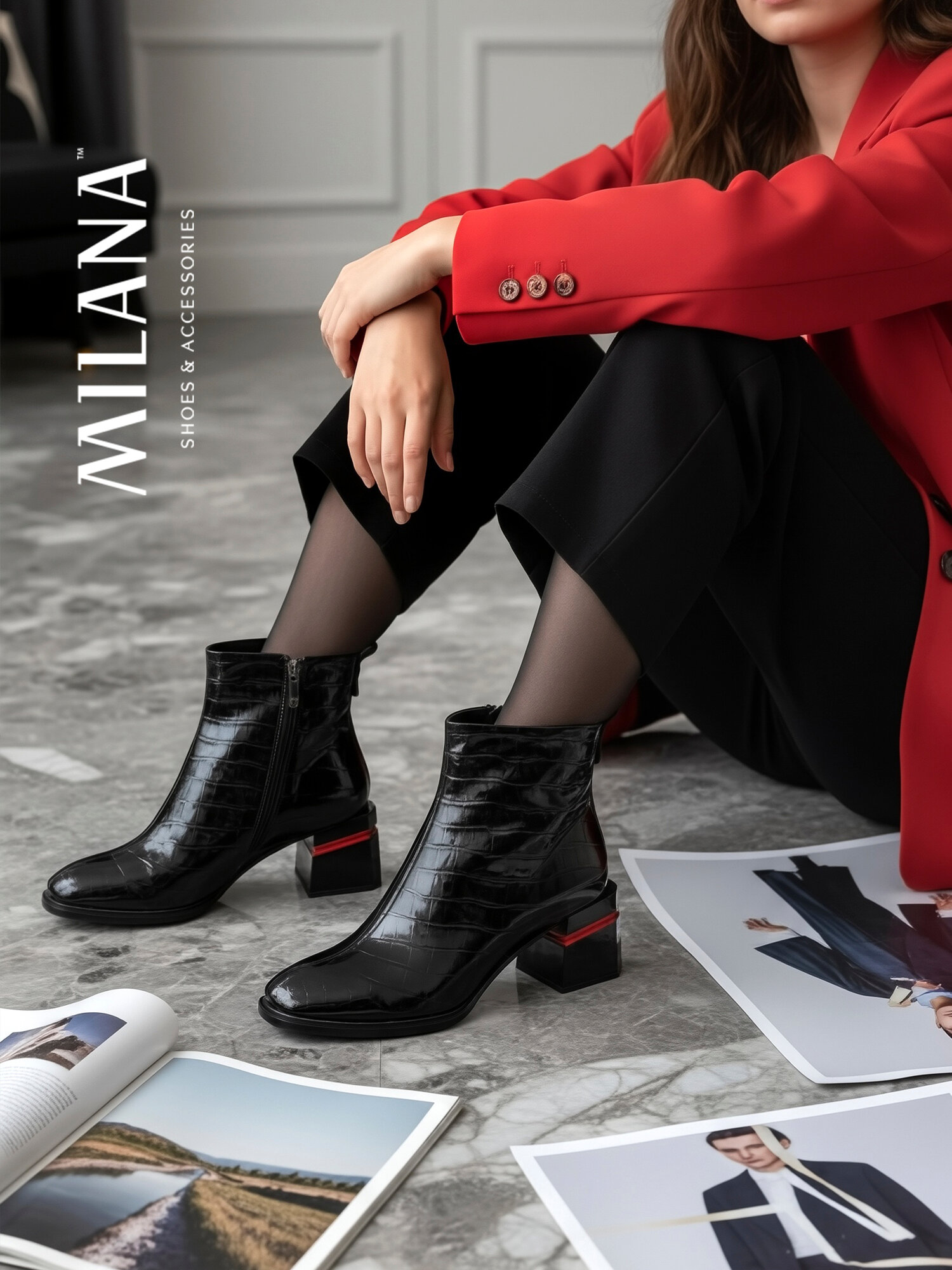 Ботильоны Базовая Осень-Зима