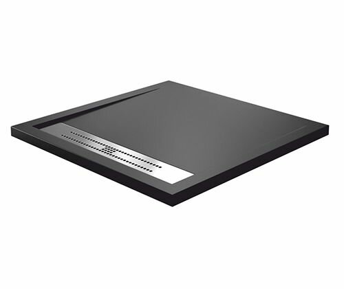Поддон для душа черный 90*90 Abens 20T03 WasserKRAFT