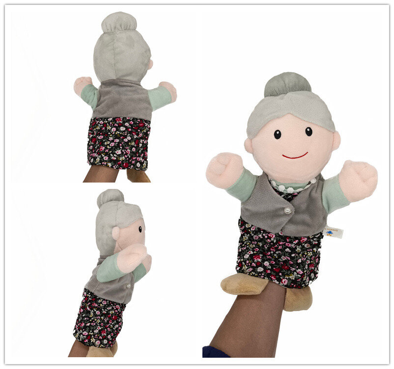 Кукла-перчатка для домашнего кукольного театра Бабушка