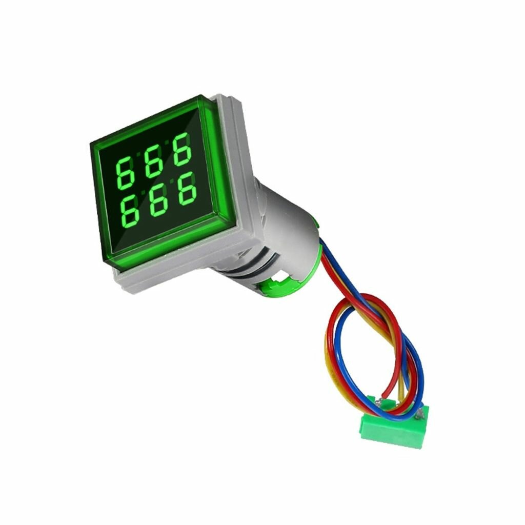 Счетчик квадратный 0-999999 с отверстием