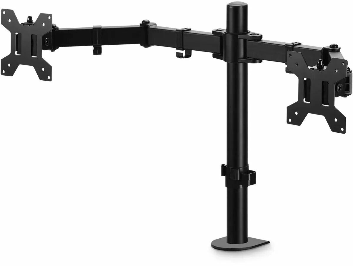 Кронштейн для мониторов ЖК Buro M052 чёрного цвета с диагональю от 15 до 27 дюймов