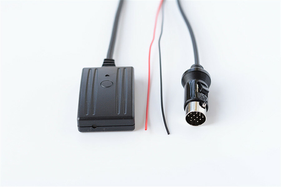 Автомобильный Беспроводной Аудиомодуль Bluetooth Aux Кабель Кабельный Адаптер Поддерживает Смену песен микрофона Для Kenwood 13-pin