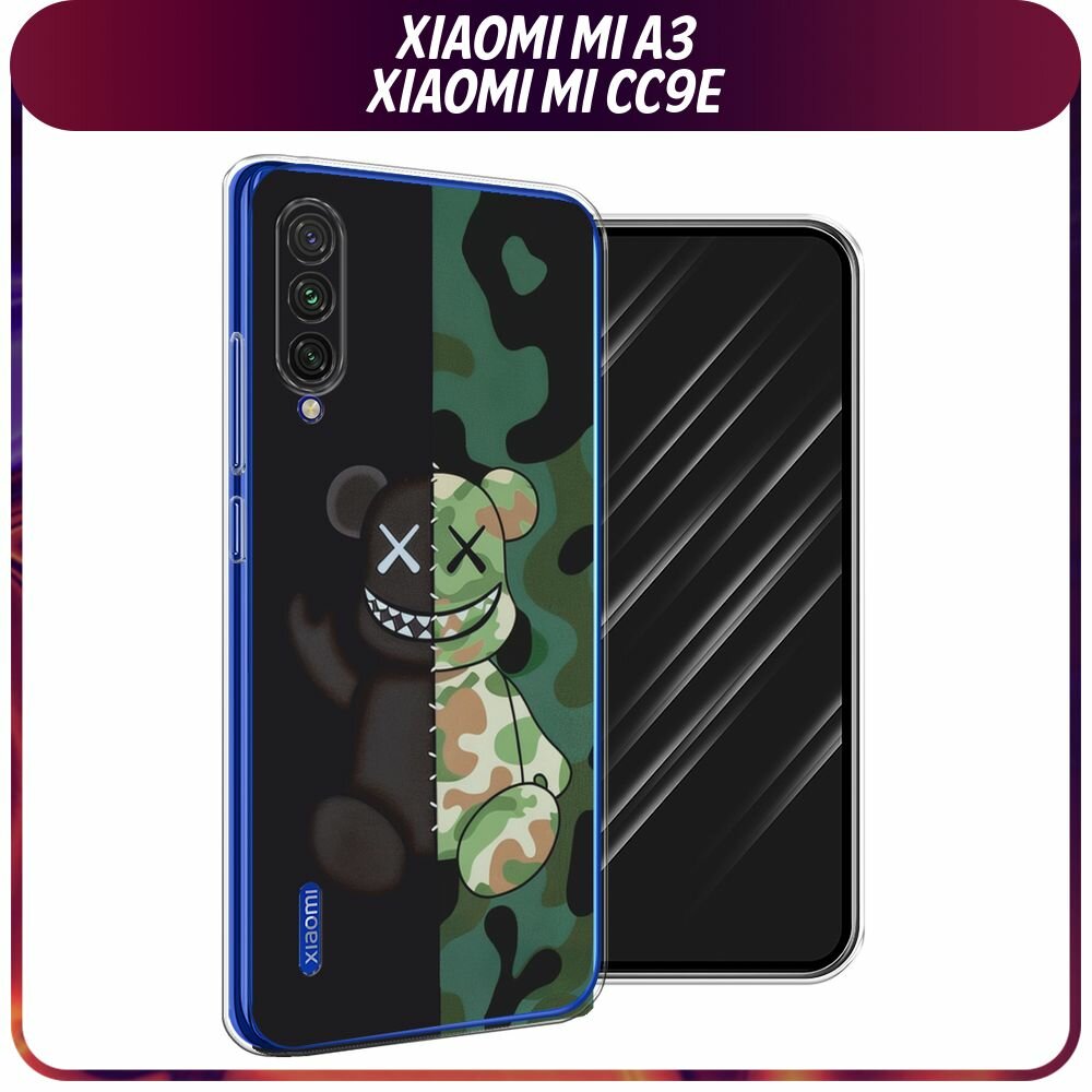 Чехол на Xiaomi Mi CC9E/Mi A3 / Сяоми Mi CC9E/Mi A3 с принтом "KAWS 23 февраля 1"