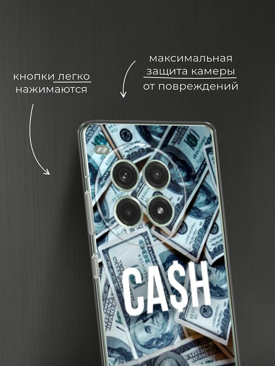 Чехол на OnePlus Ace 3 Pro / Ван Плас Эйс 3 Про с принтом "Cash" — фото 1