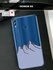 Силиконовый чехол на Honor 8X / Хонор 8Х с принтом "Гора", прозрачный