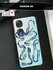 Чехол на Honor 90 / Хонор 90 с принтом "Синие очертания банта 2"