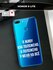 Чехол на Honor 9 Lite / Хонор 9 Лайт с принтом "Живу как положено", прозрачный