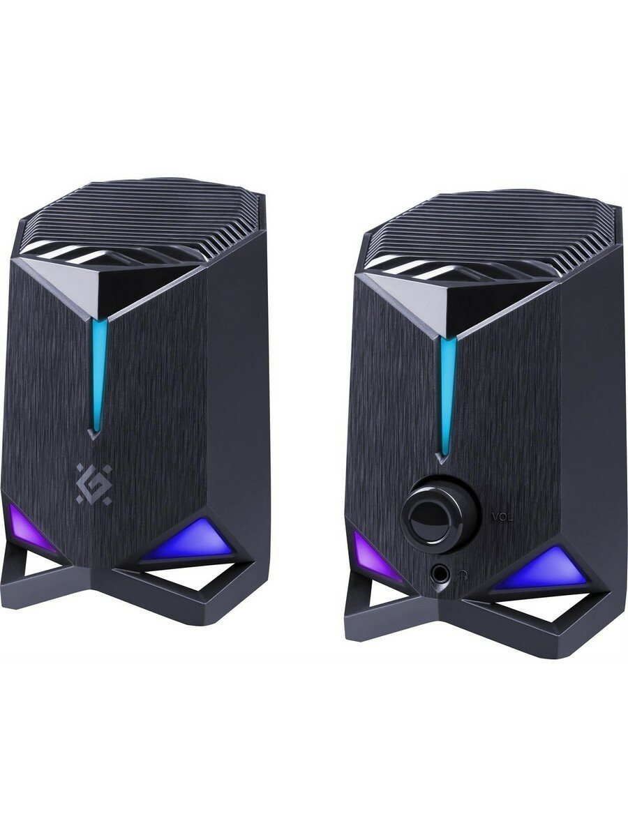 Акустическая система 2.0 DEFENDER Rocket (6Вт, подсветка, питание от USB) (65094)