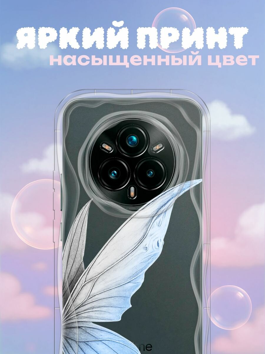 Чехол на Realme 14 Pro / Реалми 14 Про с принтом "Крылья бабочки" — фото 1