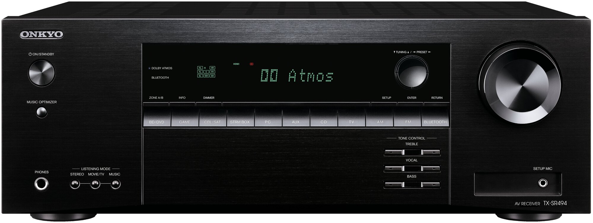 AV-ресивер 7.2 Onkyo TX-SR494, black
