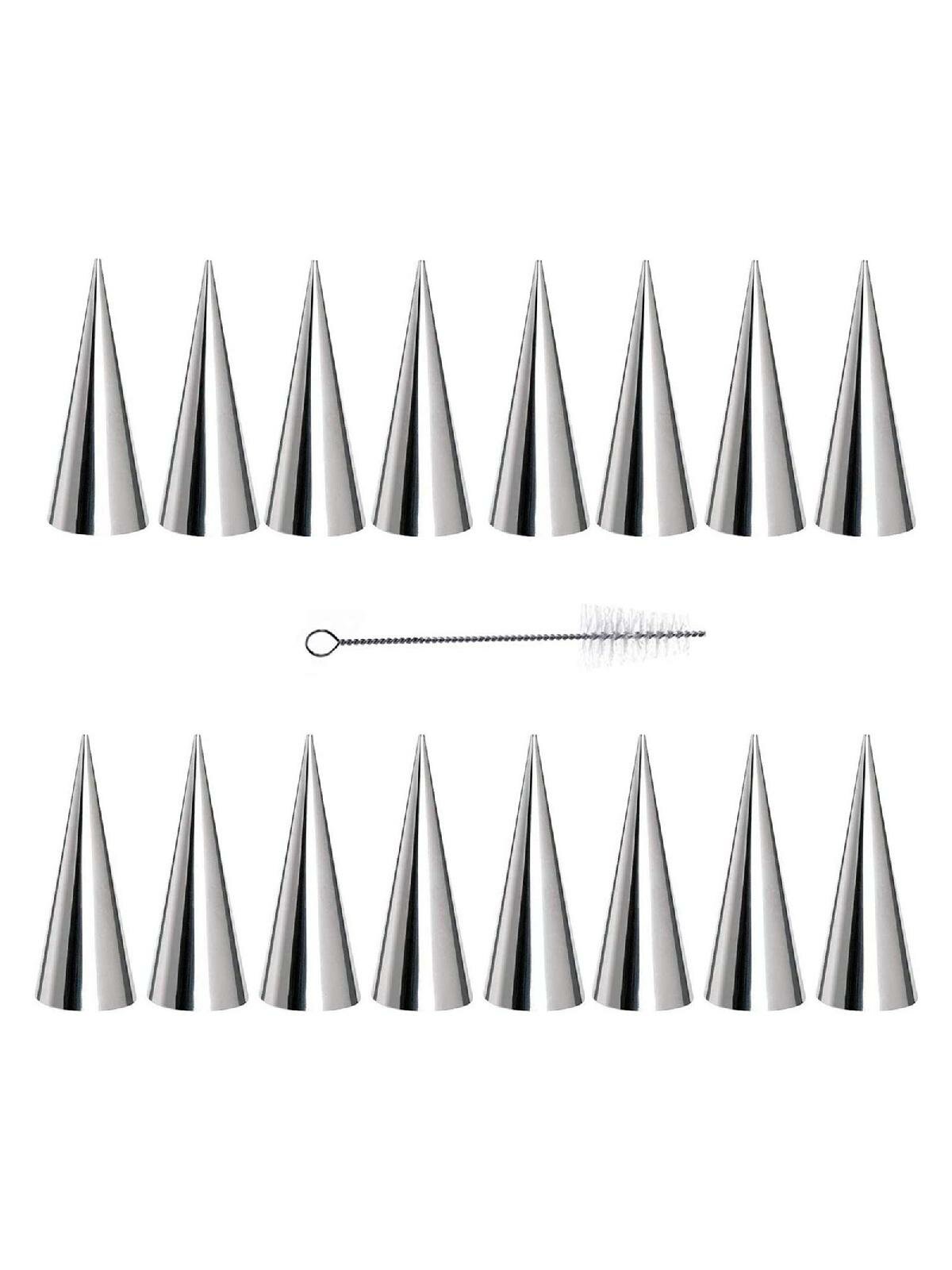 Набор форм для круассанов, удобная форма для крема, форма для канноли, металлическая трубка, инструмент для выпечки хлеба, кухонные принадлежности