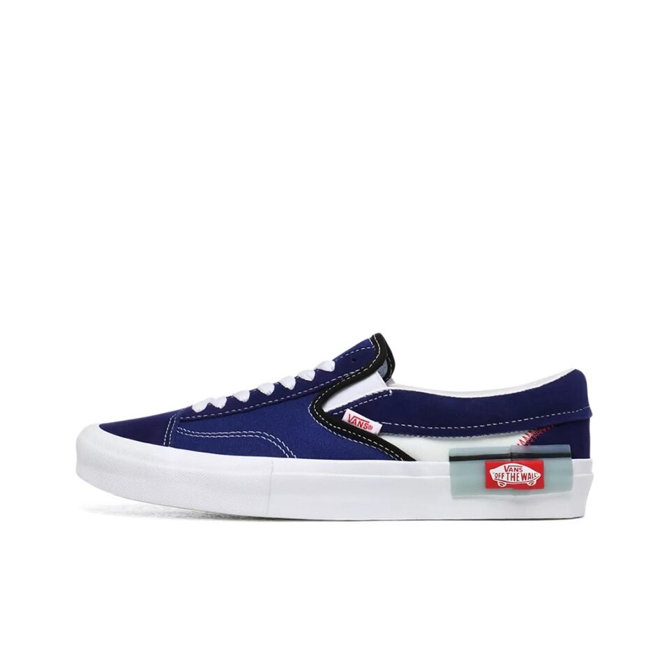 Кроссовки VANS slip-on, размер EU 36 стопа (22.5CM), синий — фото 1