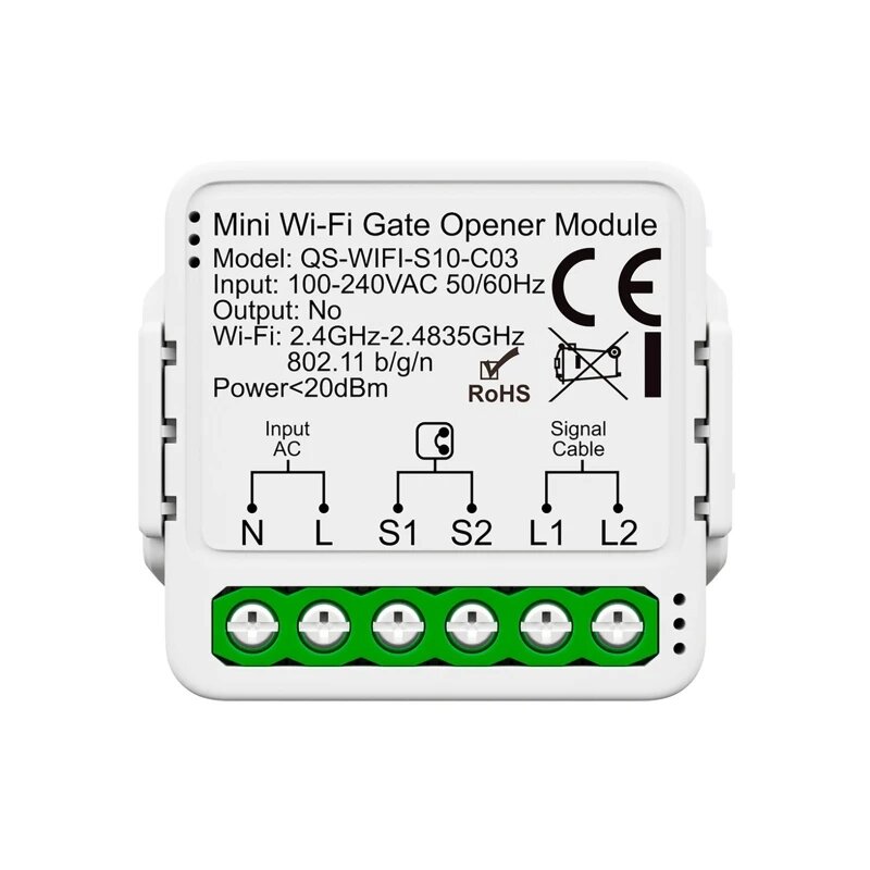 Smart Garage Door Opener Controller S10 luxuglow