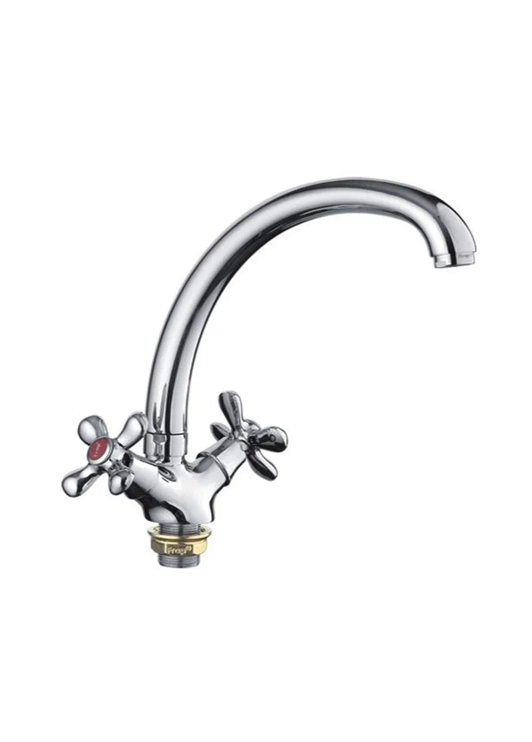 Смеситель для кухни Frap F42731-B с высокими изливом и функцией поворота на 360°