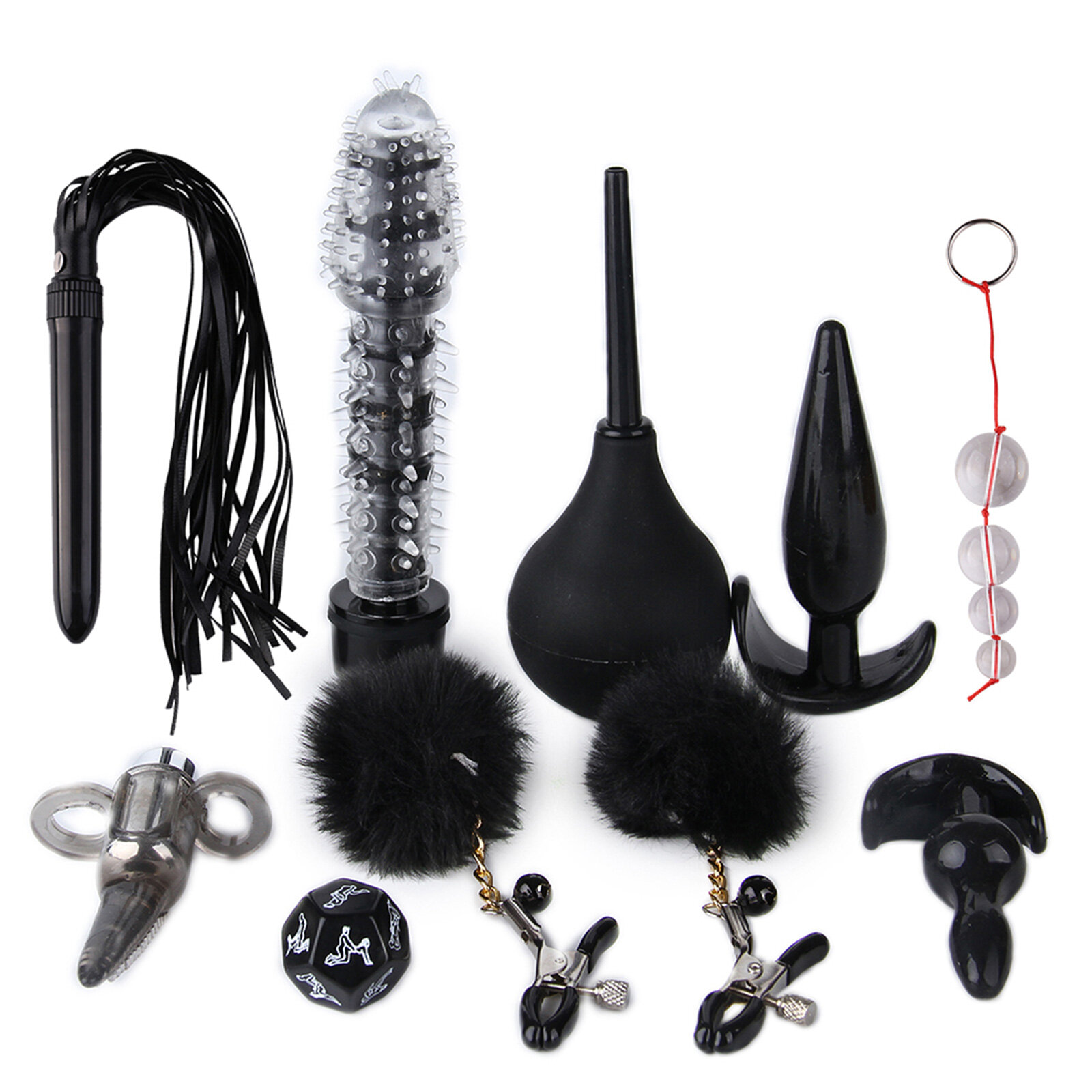 Игровой набор для взрослых, секс-игрушки, комплект для удержания БДСМ для пары, анальная пробка, вибратор