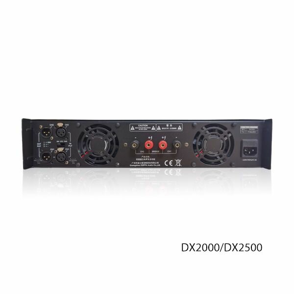 DX2500 Усилитель мощности, 2х400Вт, DSPPA