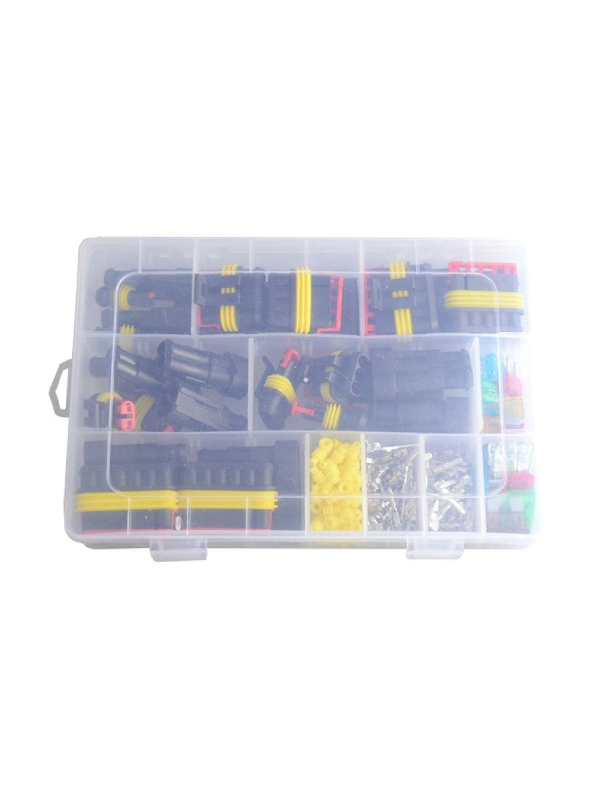 240шт Разъем Hid Водонепроницаемый Разъем 1-6 PinsCar Электрические Провода Разъемы