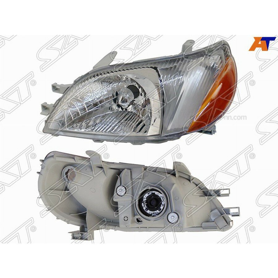 SAT ST21211A5L Фара Toyota Echo 99-02 / Platz 99-02 (Слева/ Галоген/ Ручная регулировка)