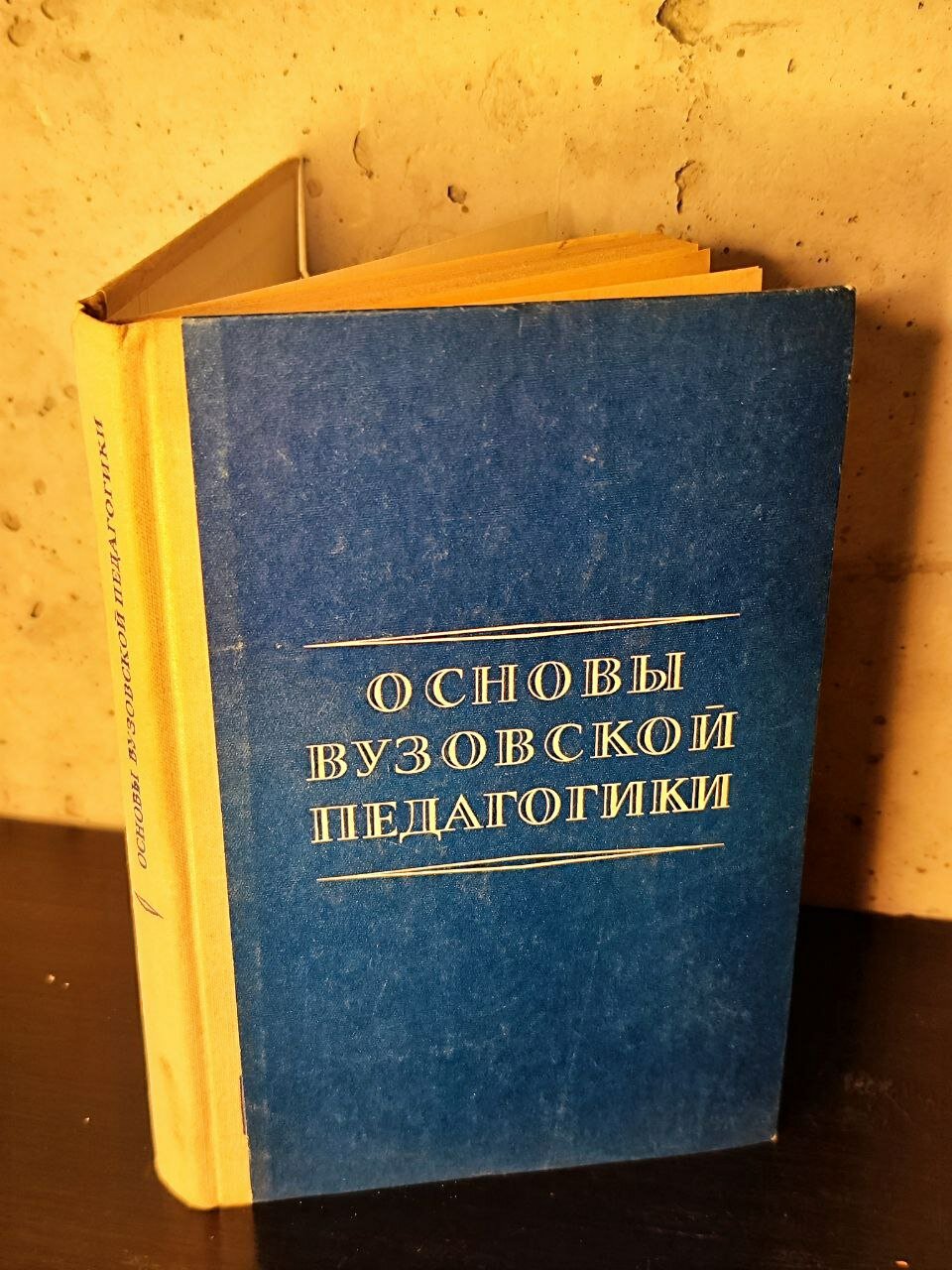 Основы вузовской педагогики. Учебное пособие