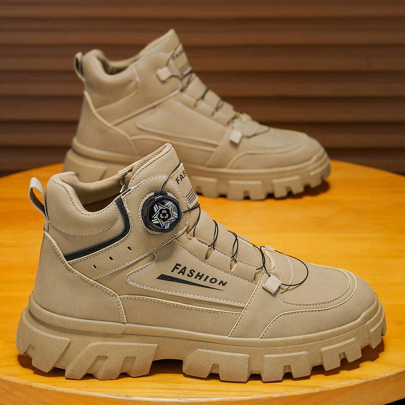 LUO Кеды Мужчины Осень Дыхающие Легкие Антискользящие Ткань/KA03 khaki